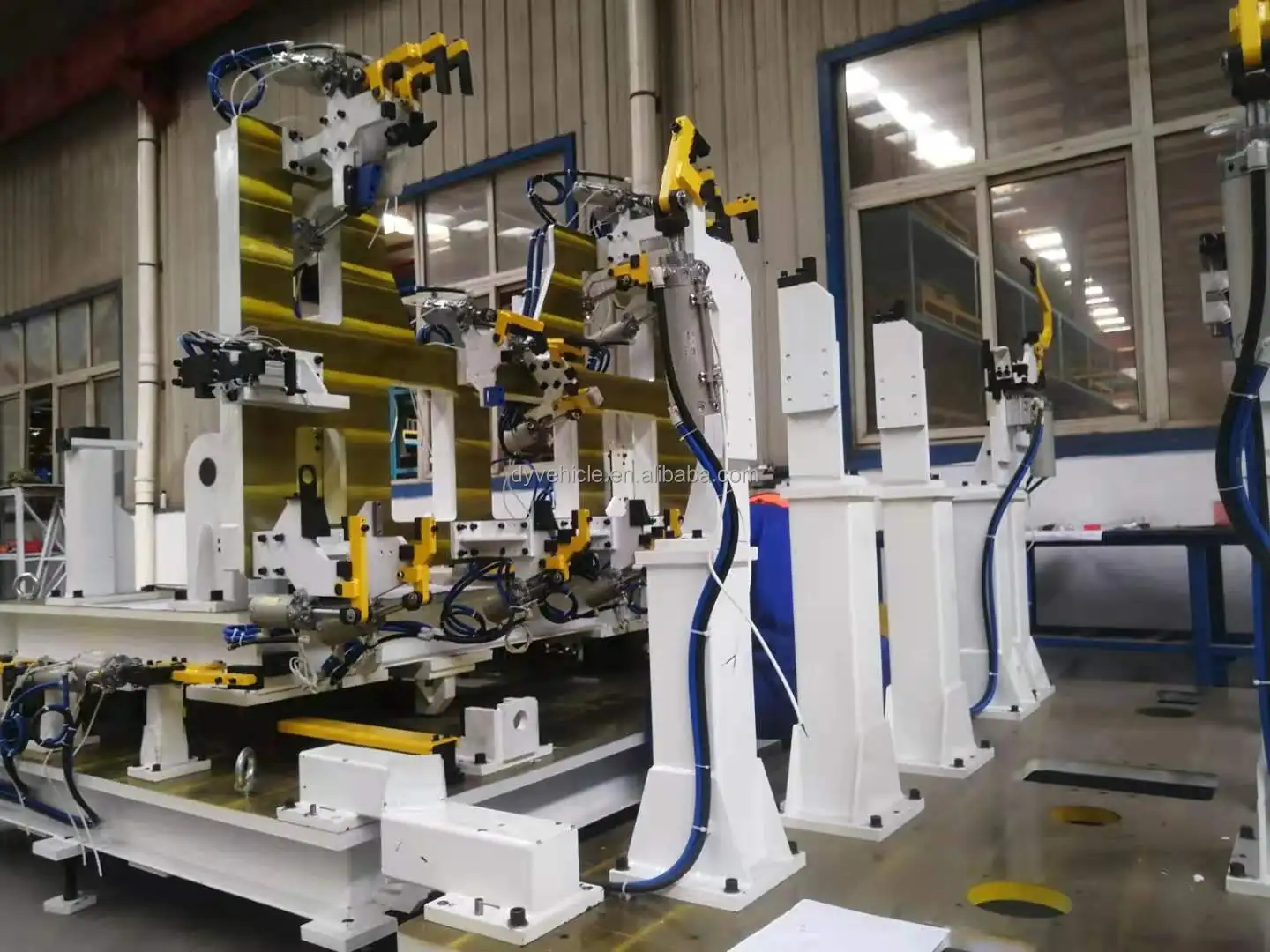 Auto Welding Jigs and Fixture Design for Bus Car Production Line