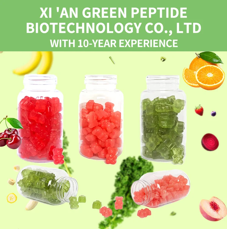High Quality Whey Protein Gummies - Customizable Health Supplement
