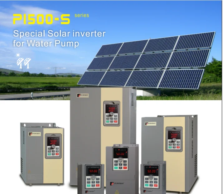 PI500 Series MPPT 220v Single Phase 380V Pv Solar Pump Inverter Hybrid ...