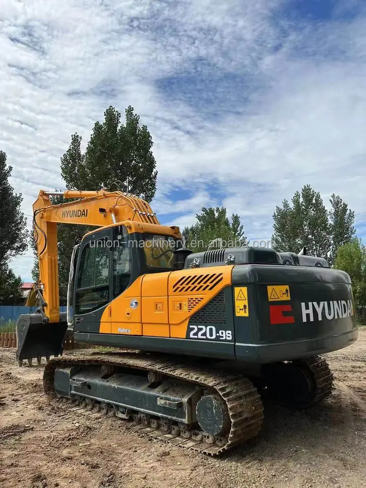 99% Nueva excavadora Hyundai de Corea 220LC-9 22 Ton 220 215 225 220 ...
