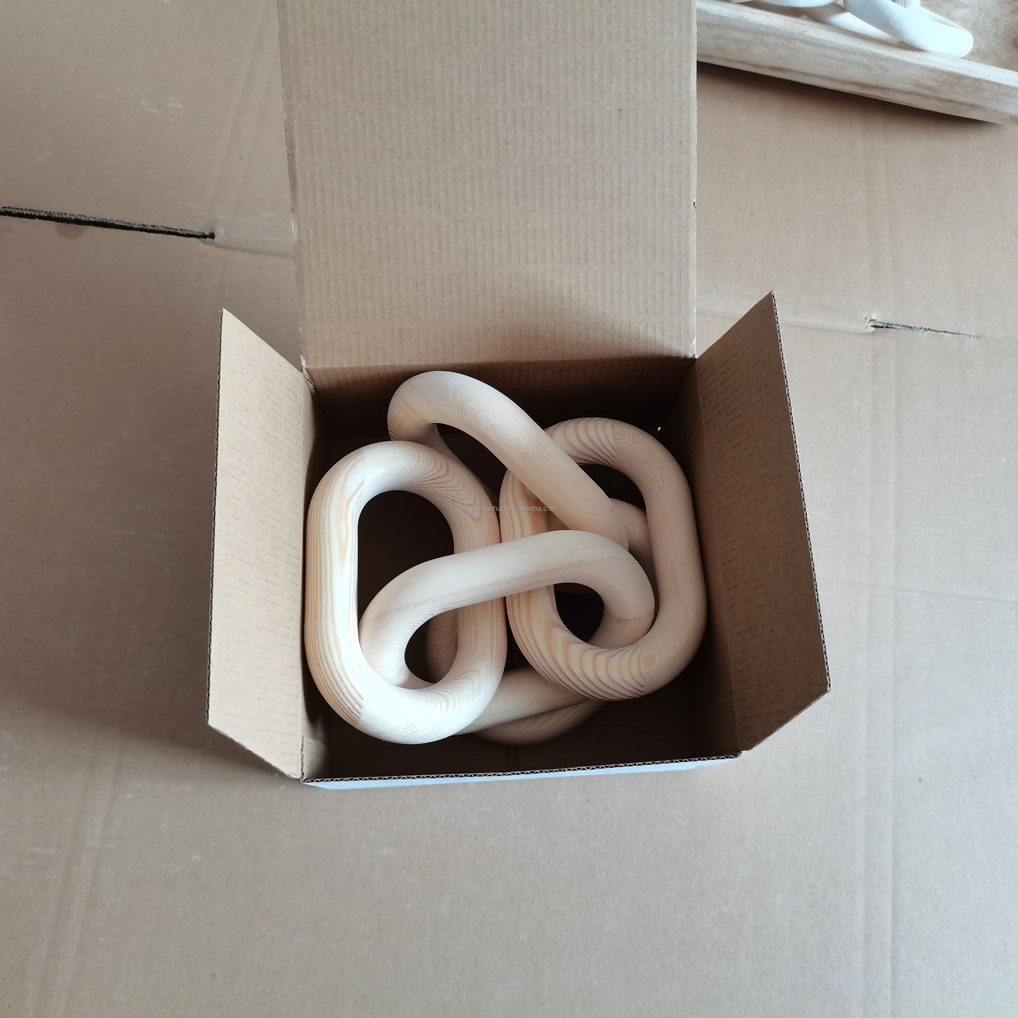 Wooden Chain Decoration With 5 Rings,Suitable For Home Gatherings,Home ...