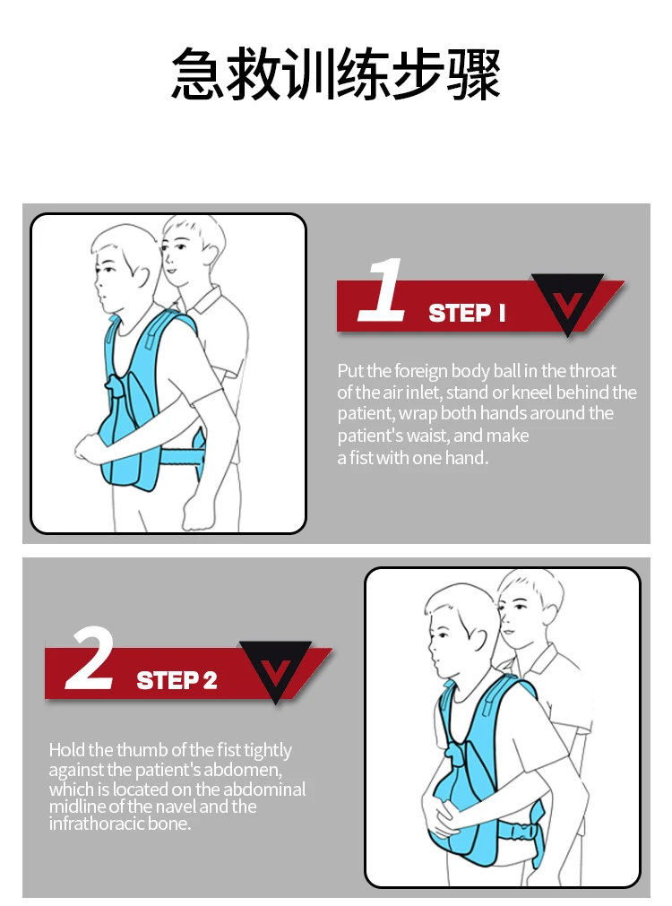Heimlich Training Vest Heimlich First Aid Vest - Buy Emergency ...