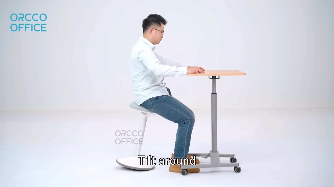 Office Ergonomic Active Learning Standing Desk High Adjustable Swivel ...