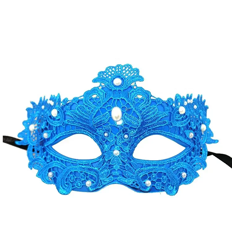 Simple Masquerade Mask for Men Venetian Carnival Laced Masks Retro Prom ...
