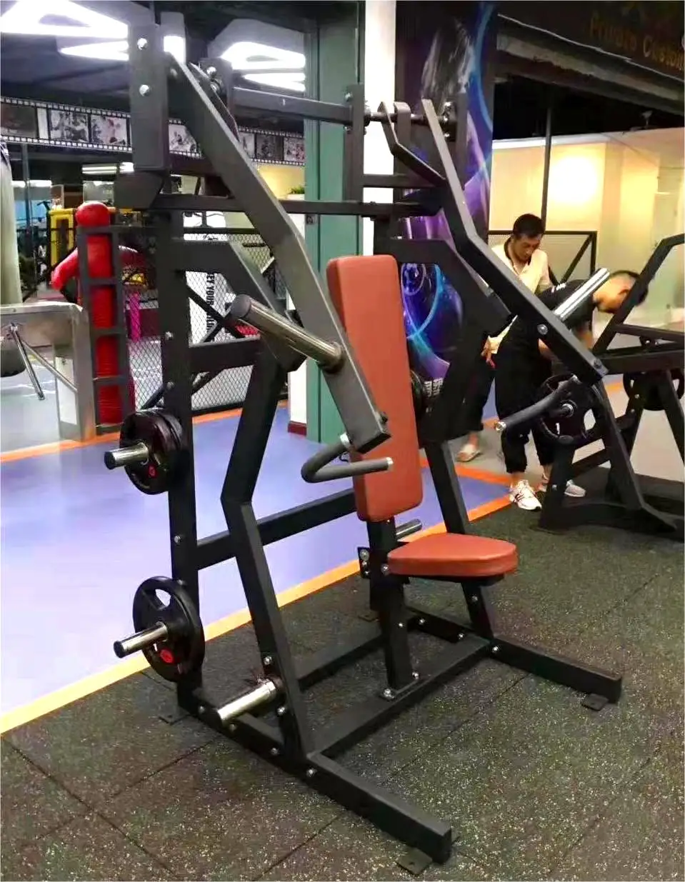 Commercial Gym Equipment Plate Loaded Chest Exercise Incline Pec Fly ...