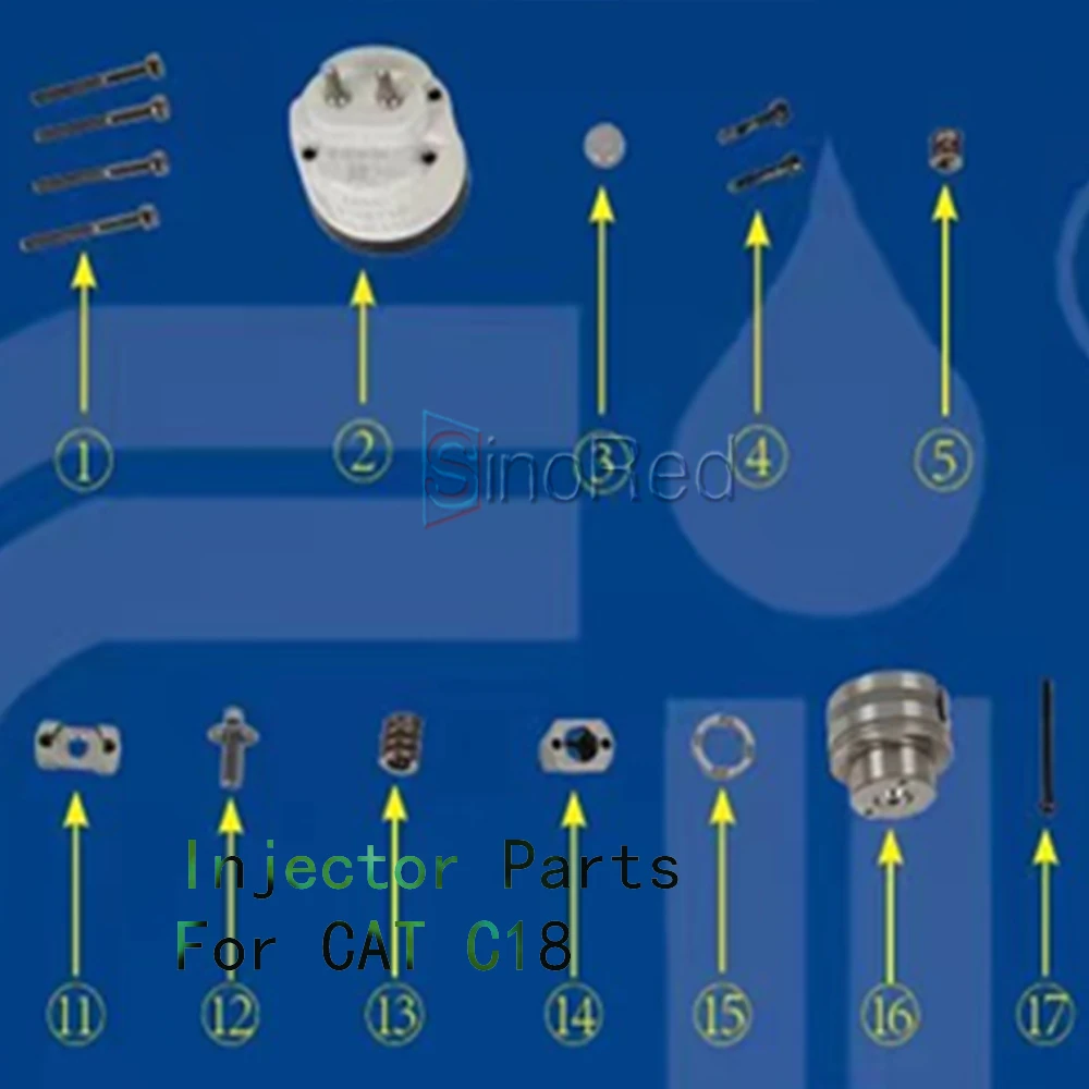 Fuel Injector Parts For Caterpillar Cat Engine C18 Series - Buy Fuel ...