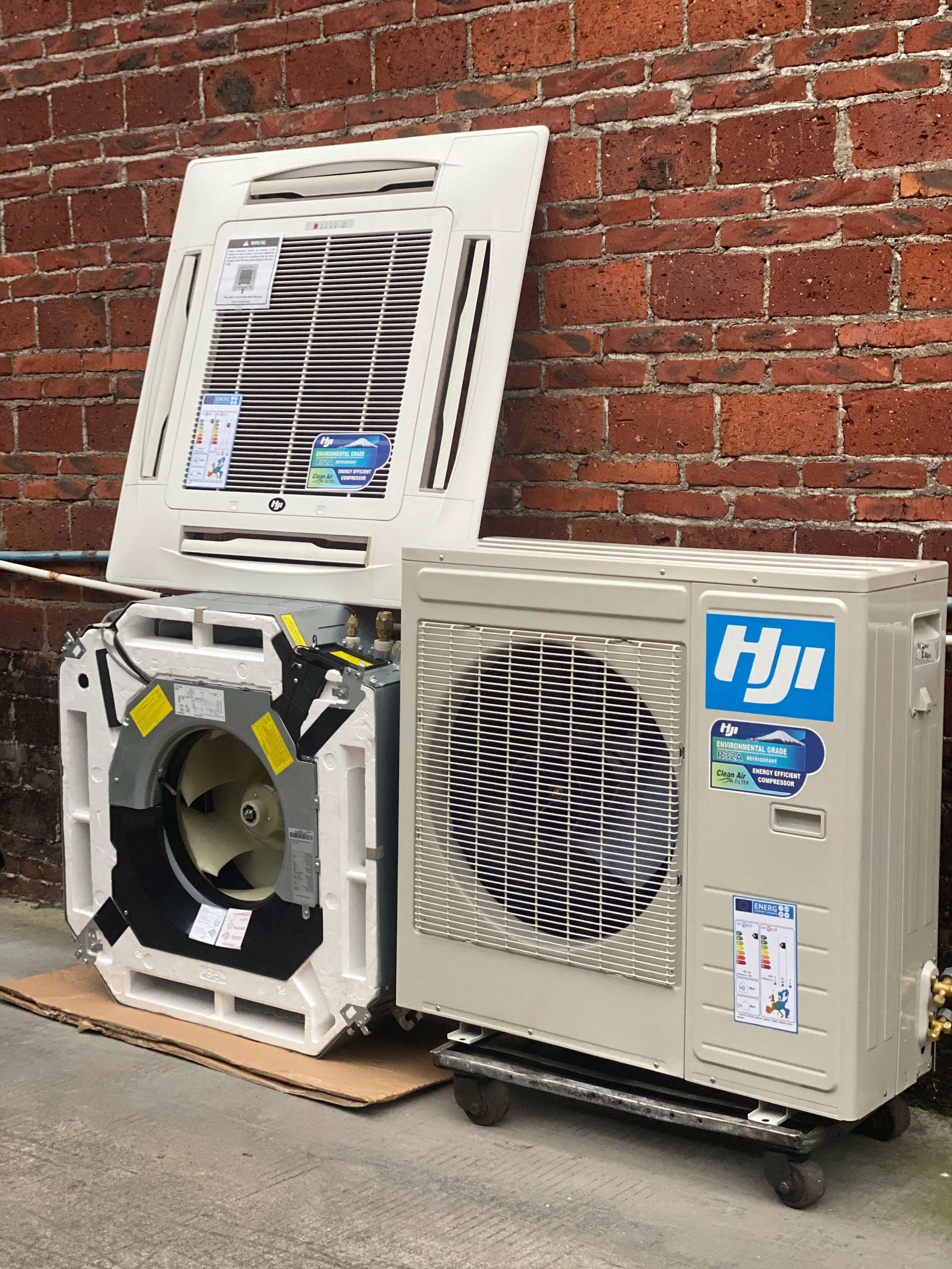 HJI Not Inverter 3HP Air Conditioning Ceiling Unit Creates a Quiet ...