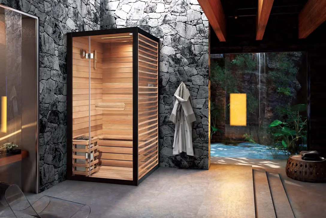 Best Selling High Quality Single Person Wooden Sauna Room with CE