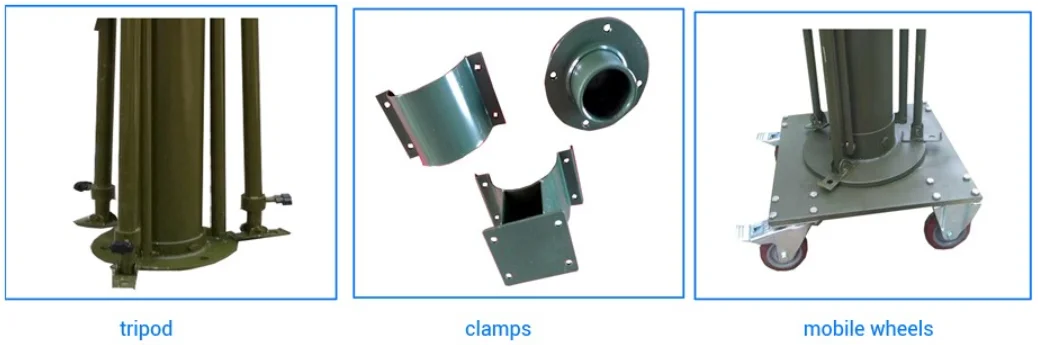 Manual Telescopic Mast With Four-directional Support Structure| Alibaba.com