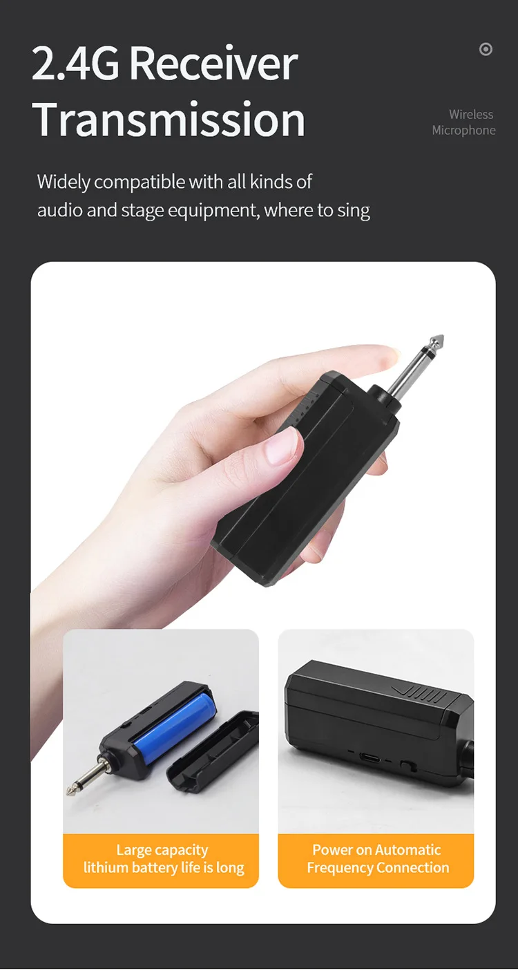 Isonger Karaoke Microphone - Portable, Wireless, and Dynamic