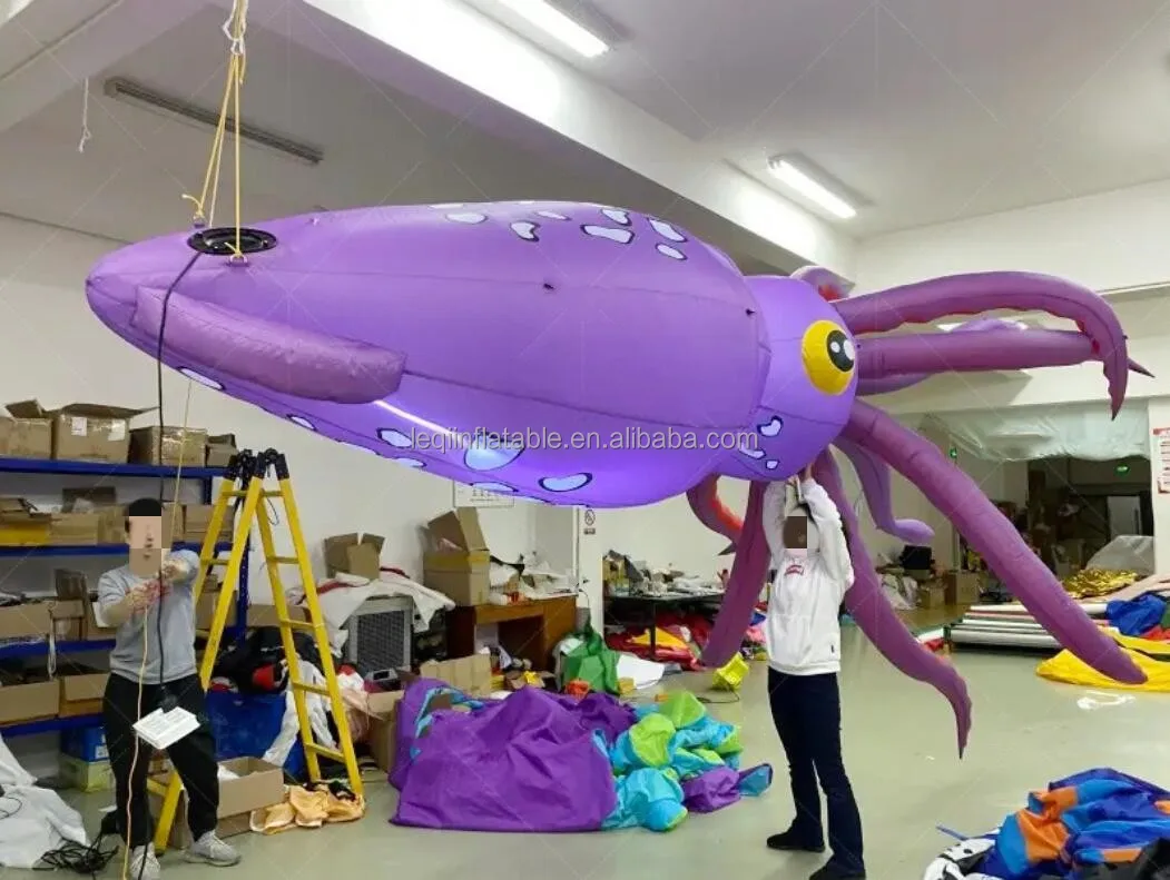 Outdoor Giant Inflatable Octopus Advertising Inflatables Squid Model ...