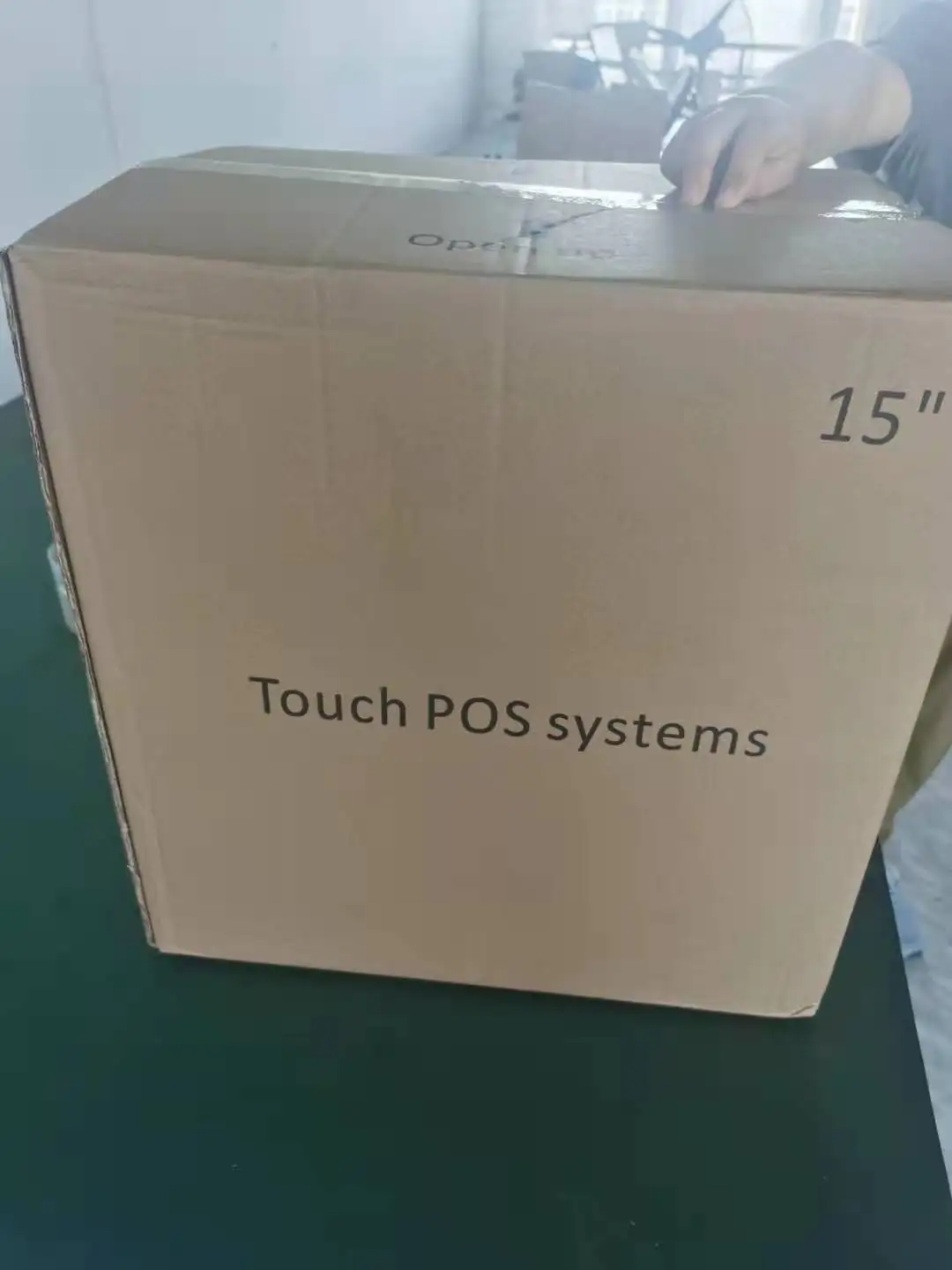 Foldable Aluminum Pos Machine With External Thermal Printer Available ...