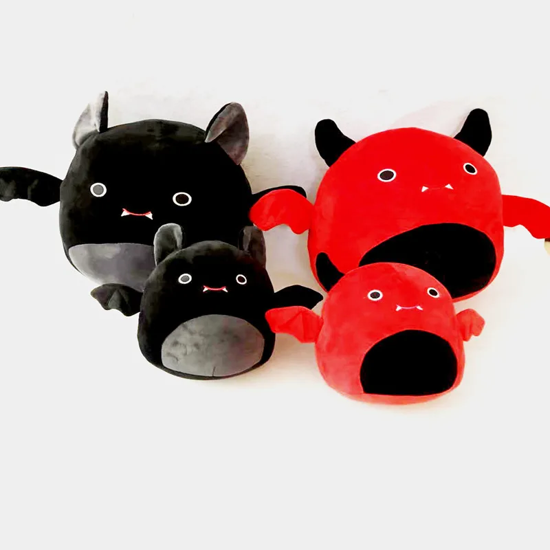 Dark Series Plush Bat Toy Pentacle Moon Bat Pumpkin Doll Stuffed Gothic ...