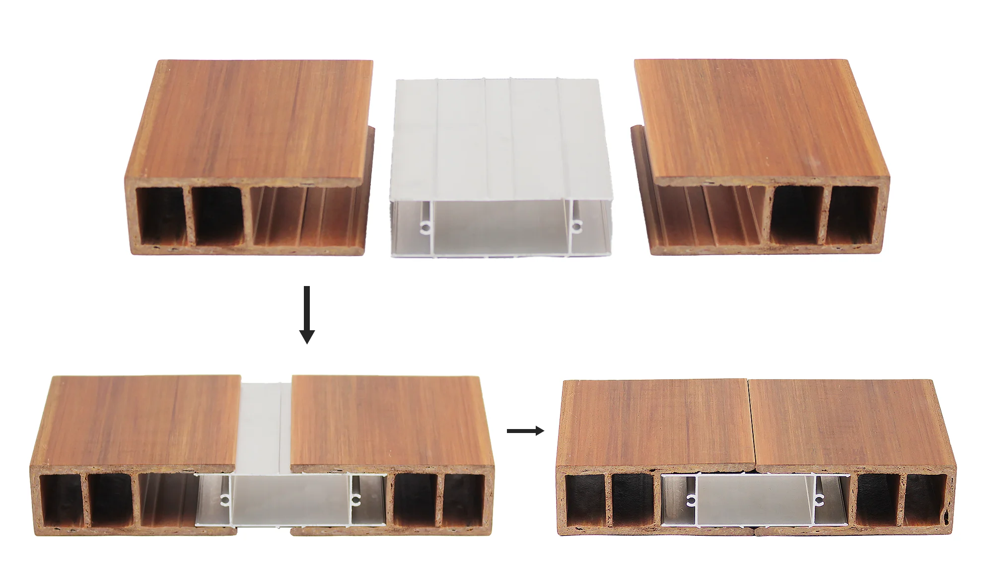 Upgrade Generation Wpc Composite Panels Farmhouse Multifunction Aluco ...