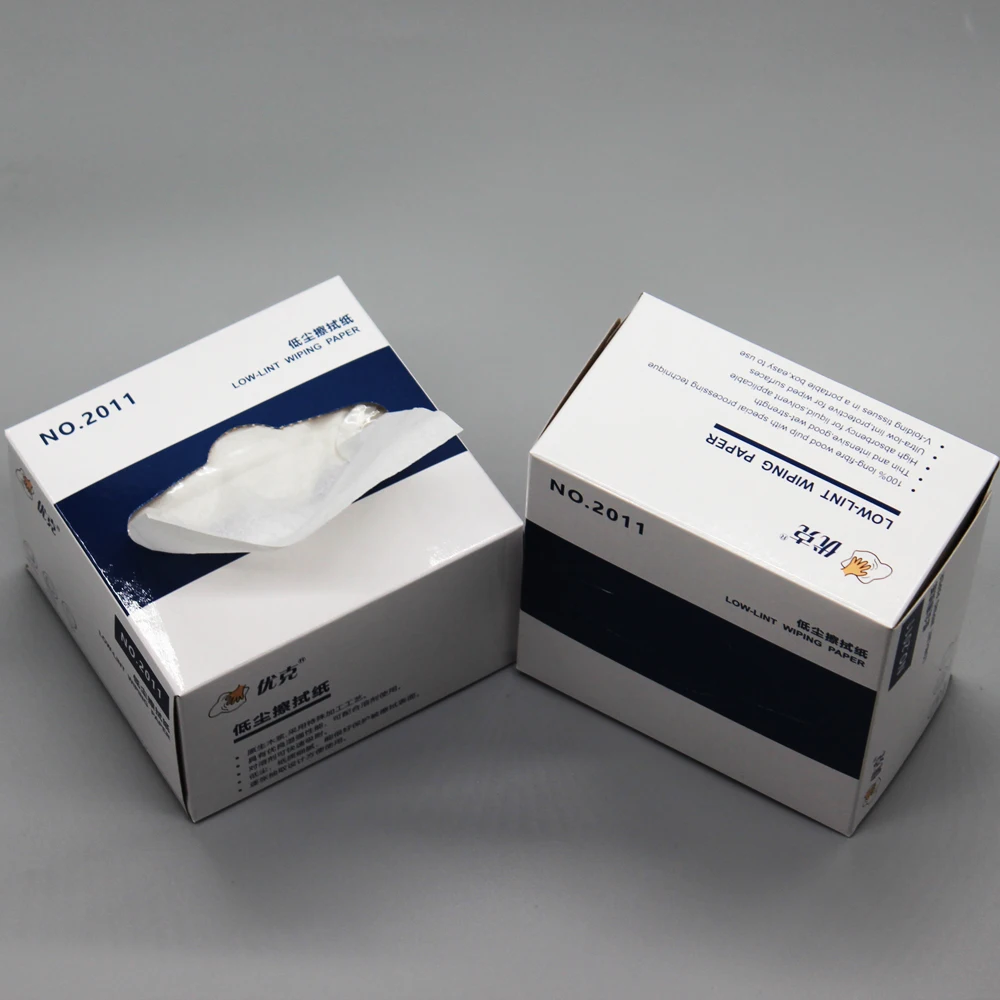 Low Lint Industrial Wiping Paper - Ideal for Lens Cleaning