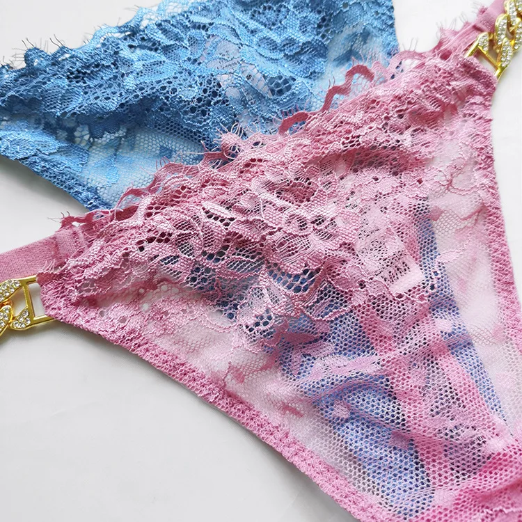 Women Lace Underwear Women Panties Thong Low Waist Sexy Secret ...