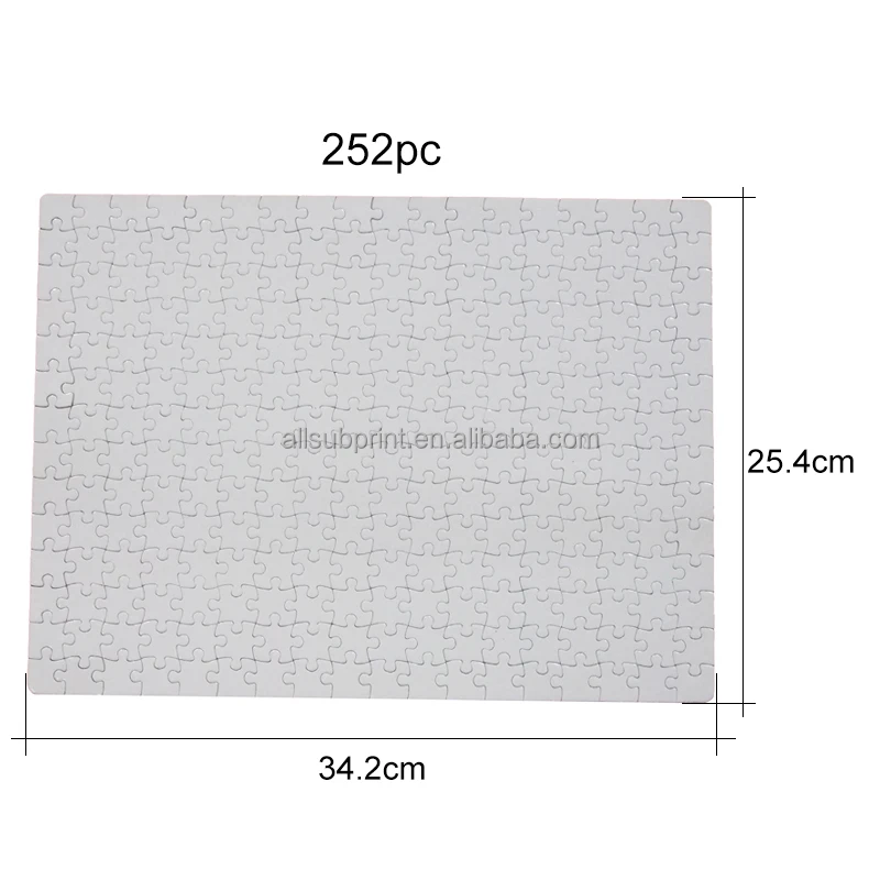 A2 A3 A4 A5 Size Puzzles For Printing Custom Your Design Rectangle ...