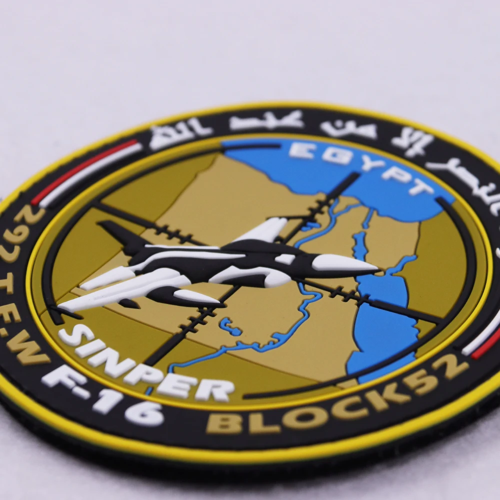 Hat Pvc Patches Custom Logo Heat Press Sew Iron On Embossed Rubber ...