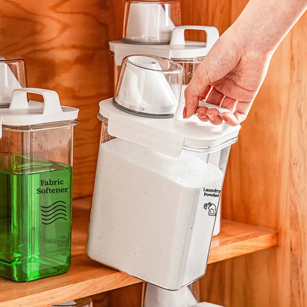 Multi-use Laundry Powder Detergent Dispenser - Sustainable Storage