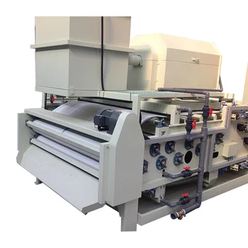 Belt-type Rotary Drum Concentrator And Dewatering Machine High-concentration Material Solid ...