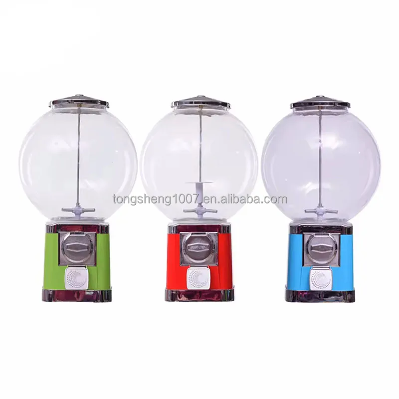 Capsule Mini Candy Dispenser Machine Tabletop Bouncing Ball Gumball ...