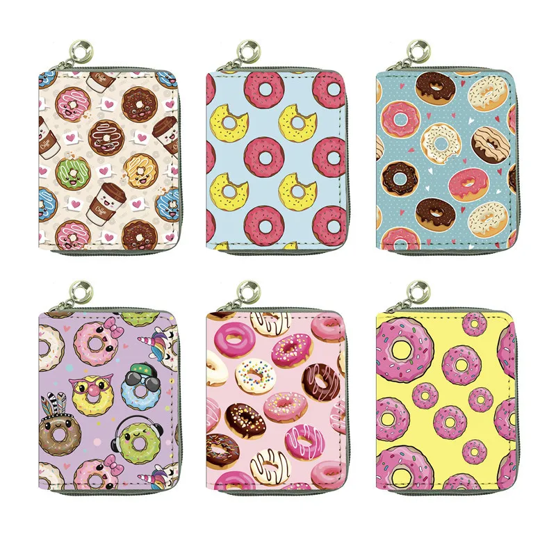 Custom Printing Wallet - Unisex PU Leather Short Wallet