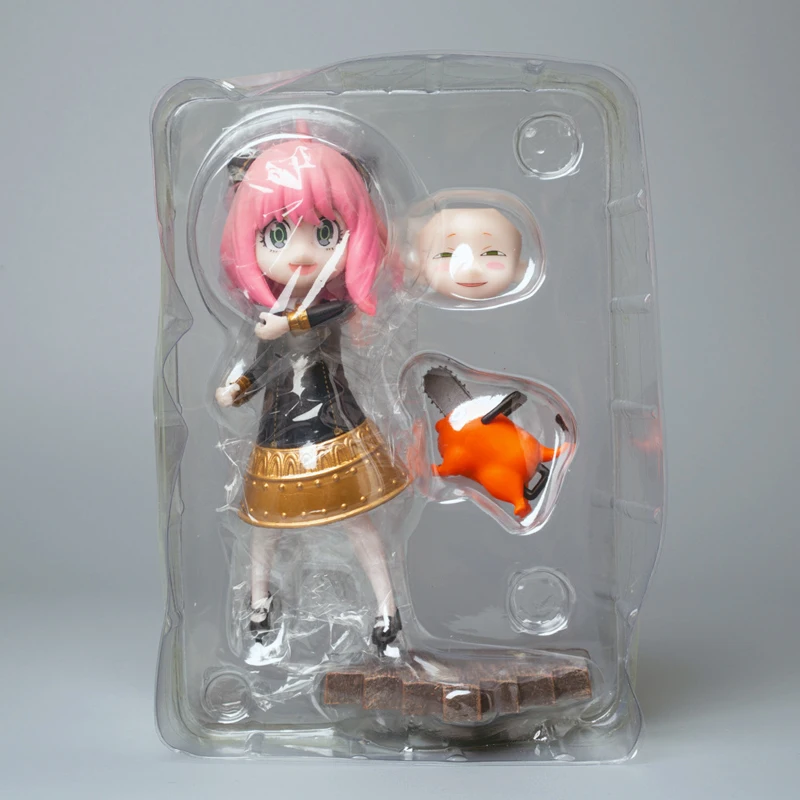 18cm Anime Spy Family Anya Forger Figure Cos Pochita Figure Cartoon Pvc ...