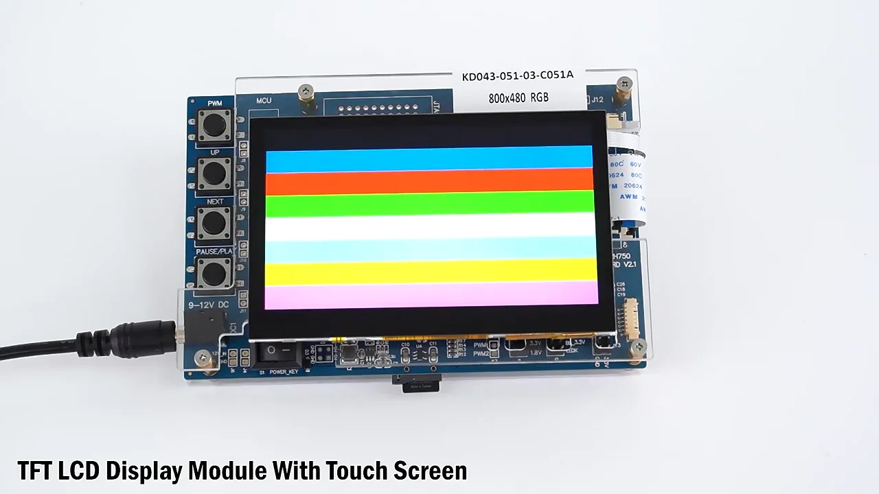 Startek Tft 7 Inch Hd Mi 1000 Cd/m2 Touch 7 Inch Tft Lcd Display ...