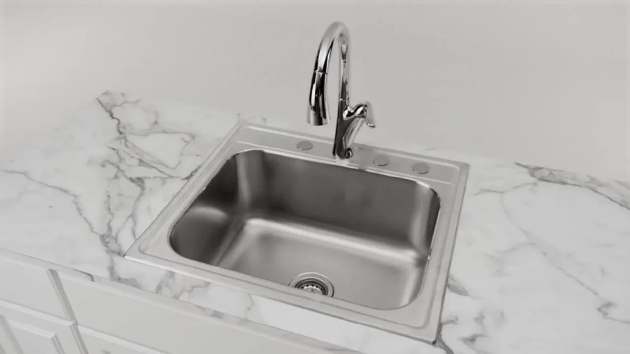 Classic Design Pressed Deep Drawn Single-bowl Sink Mould Press ...