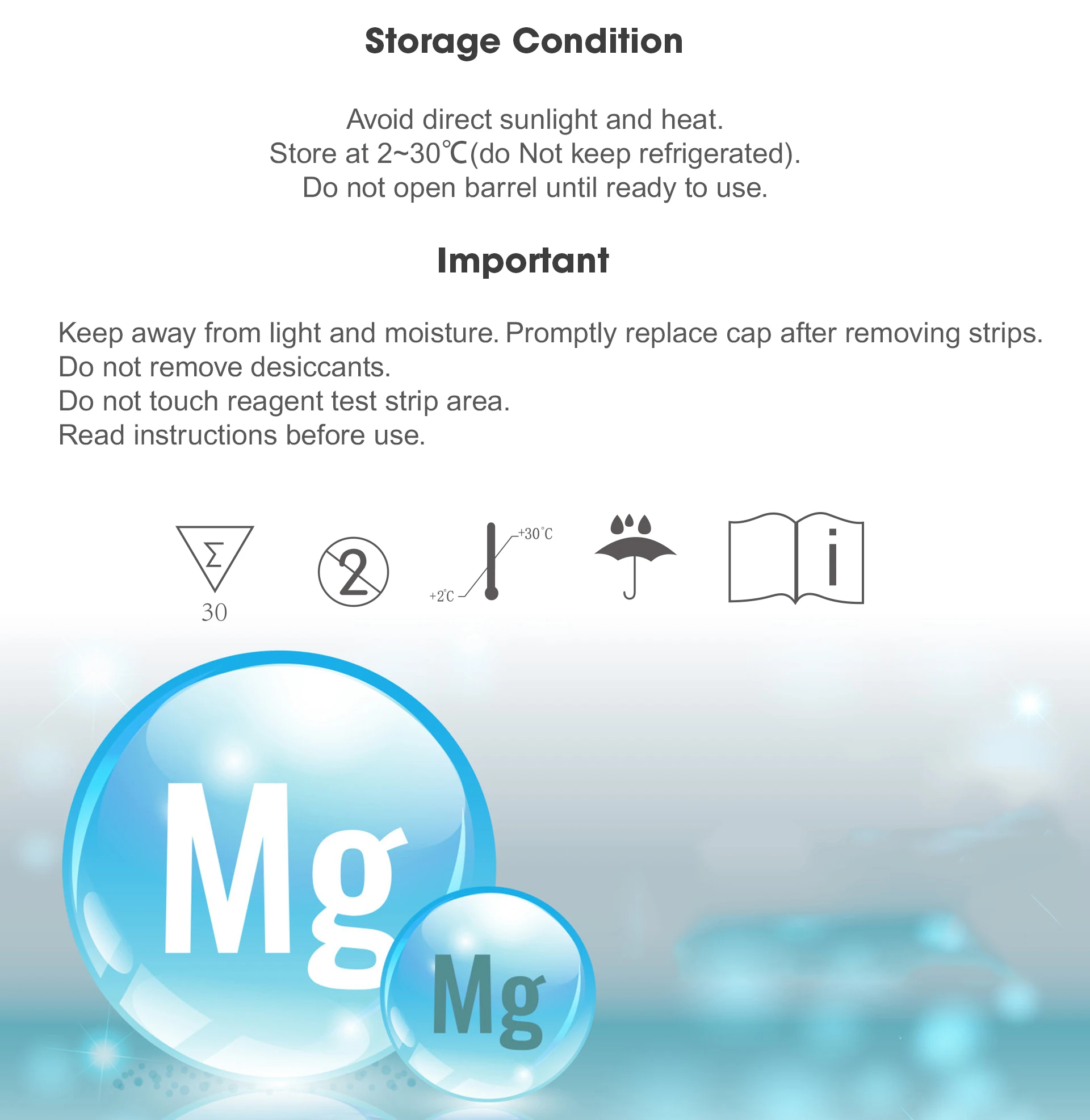 Urine Magnesium Test Strips - Rapid & Reliable Urinalysis