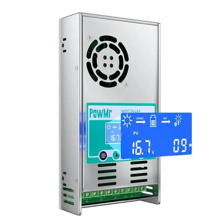 PowMr US Free Shipping 60A Solar Charge Controller 12V 24V 48V MPPT ...