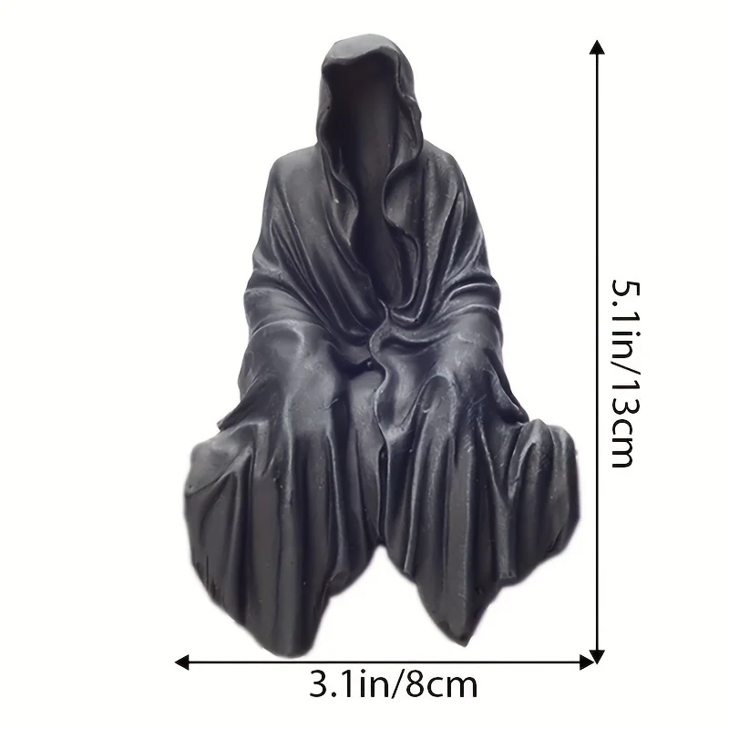 Creeper Reaper Console Table Decora Gothic Resin Desktop Ornament ...