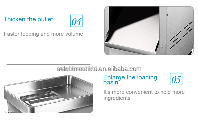 Genuine Cutting Tiny Cube Industrial Dicing Dice Making Machine Meat ...