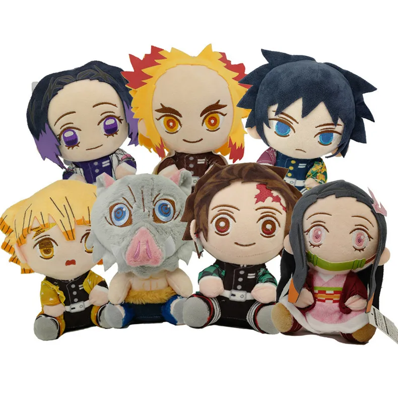Demon Slayer 20CM Plush Doll - Perfect Fidget Toy for Kids
