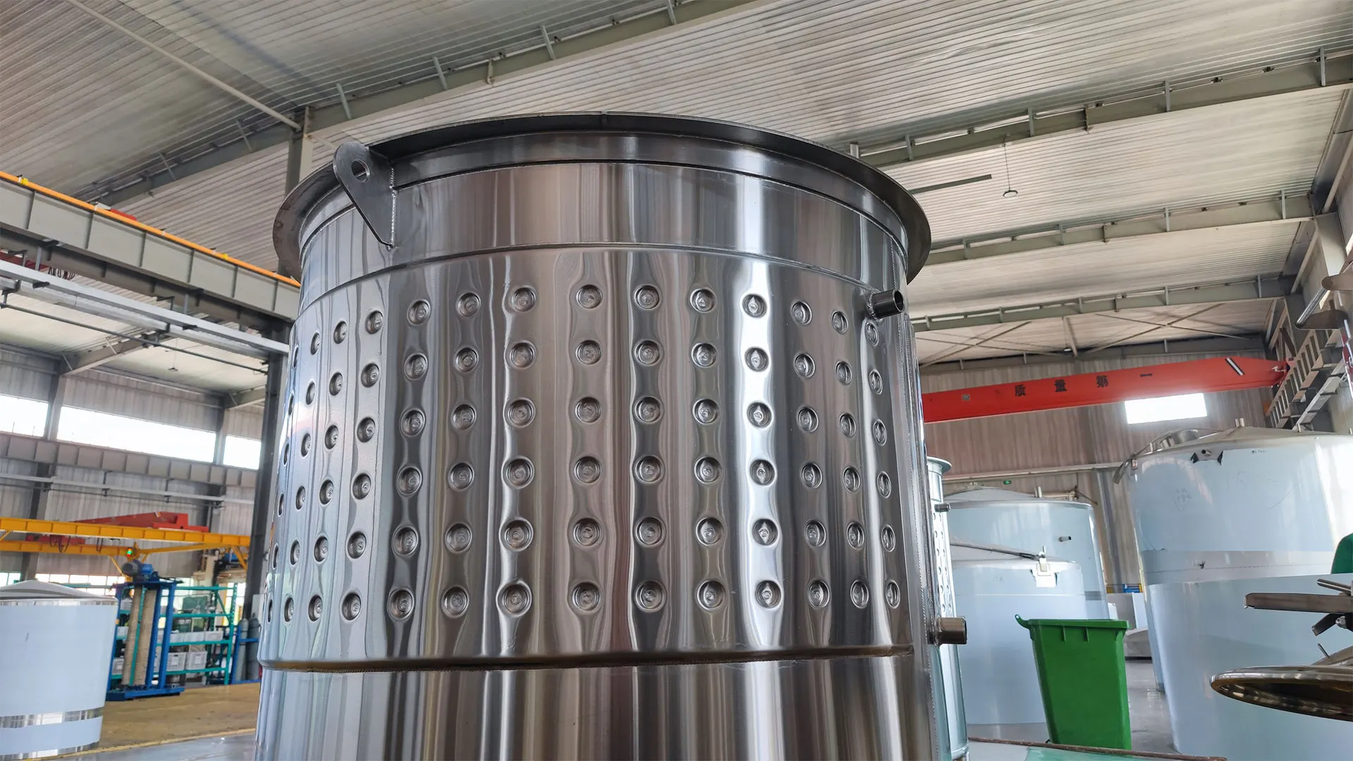 Removable Top 4500L Fermentation Tank Stainless Steel Tank 1M3 for ...