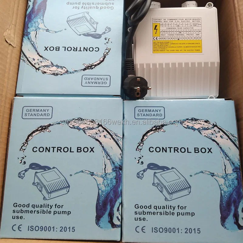 Single-phase 0.5 HP Electric Pump Control Box 0.37kw for Middle East