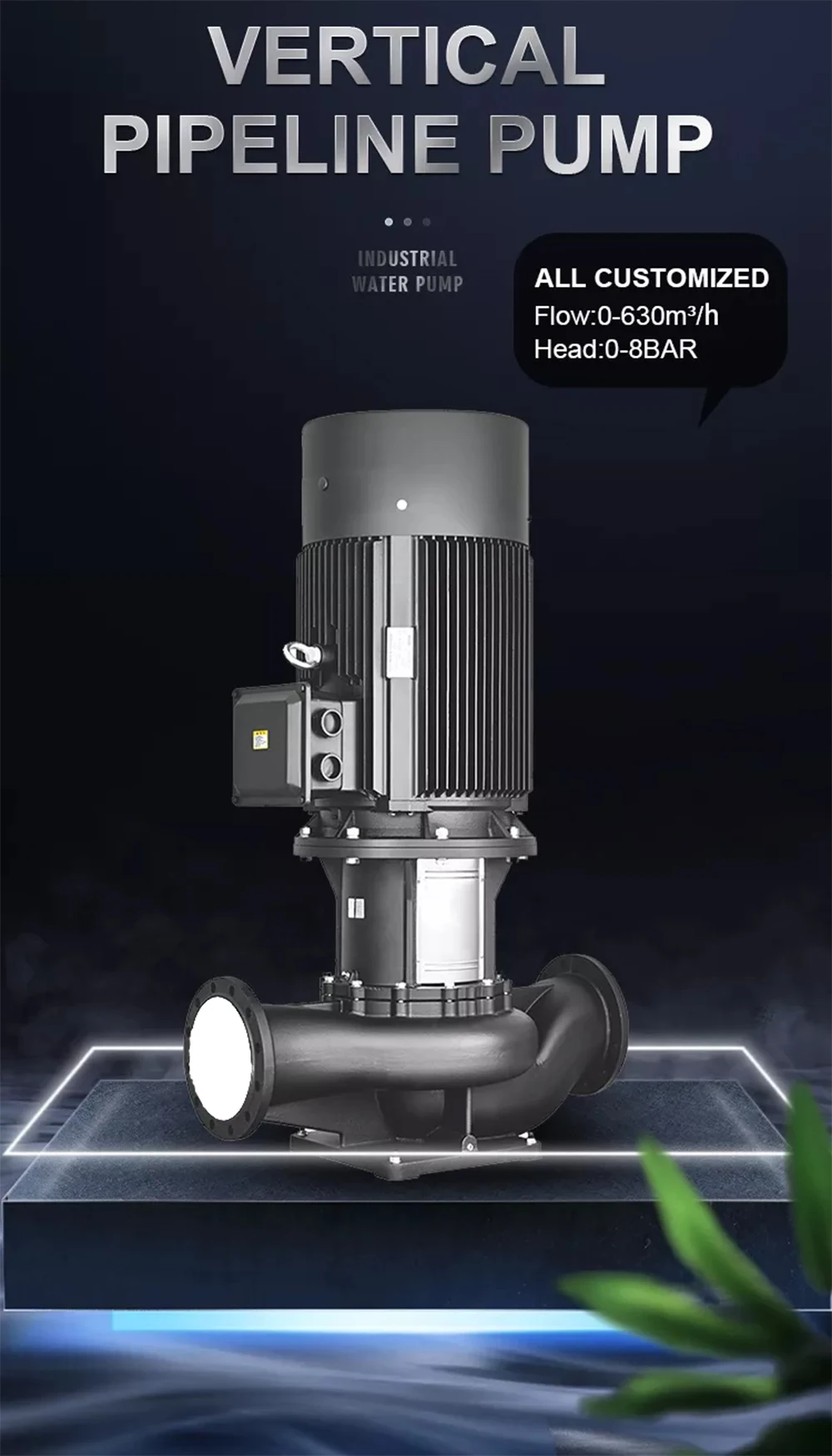 Aikon Td SERIES Vertical Single Stage Electric Fire Pump