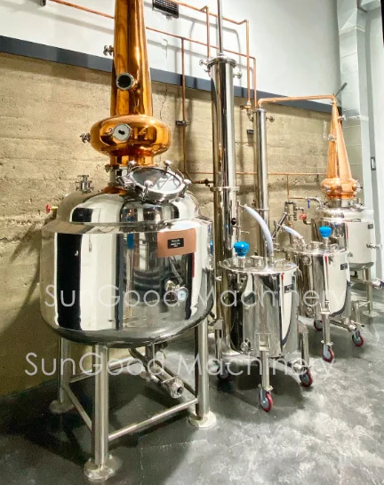 1000L Commercial Continuous Column Distillation Moonshine Stills