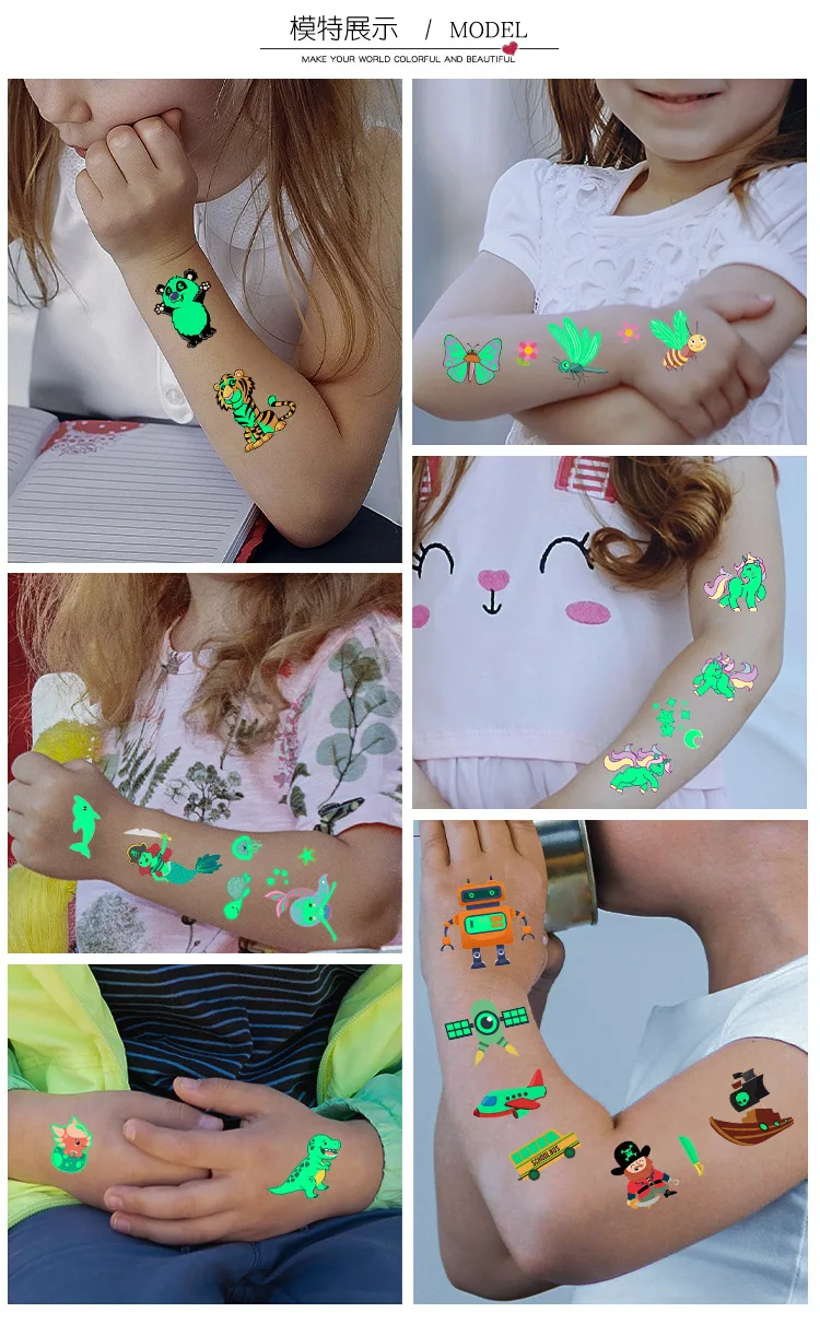 Pt Custom Waterproof Temporary Tattoo For Children Temporary Tattoo ...