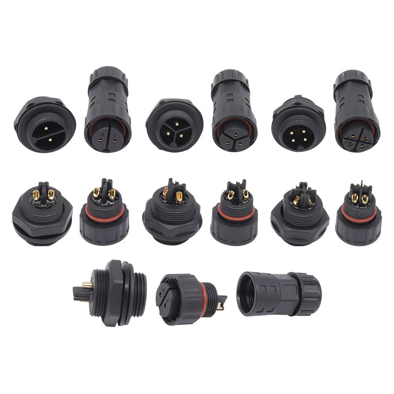 IP67 Waterproof 8 Pin Battery Connectors for Electric Vehicles