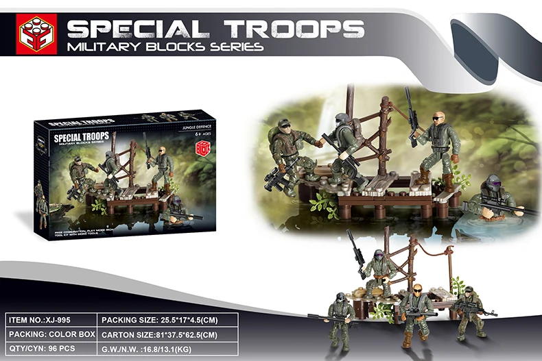 Multiple Styles Military Action Figures - Special Forces Toys