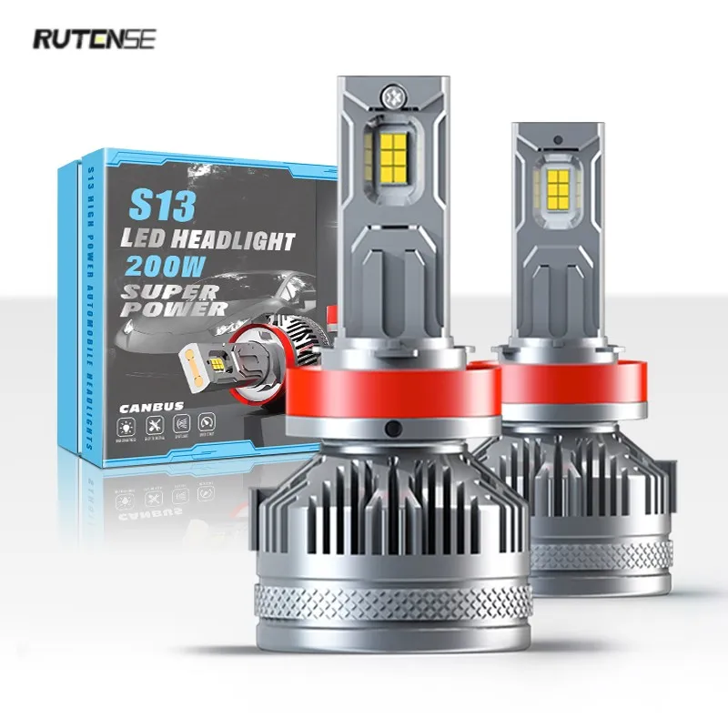 Rutense Newest Design High Power S13 Auto Lighting System 200w 40000lm ...