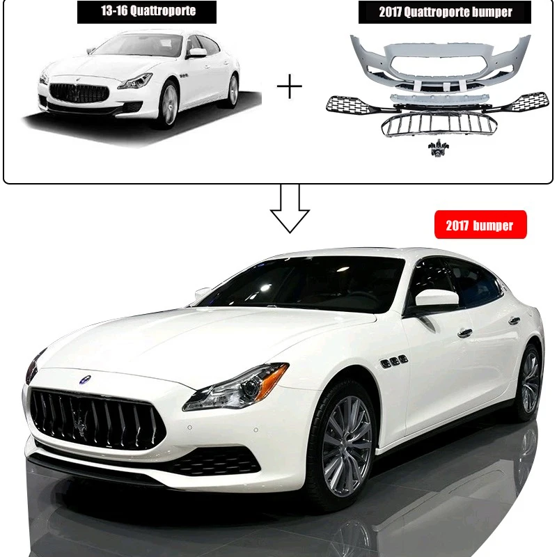 Auto Parts Front Bumper Parts Bodykit Grill For Maserati Quattroporte ...