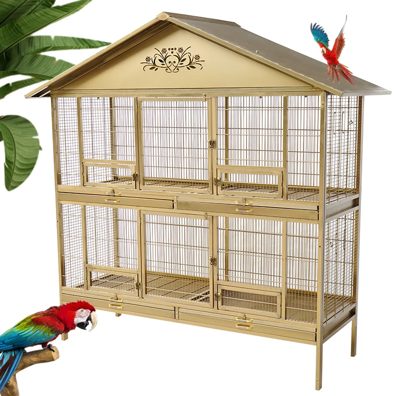 Yaheetech Cockatiel Budgie Lovebird Cage Extra Large Tall Wideluxury ...