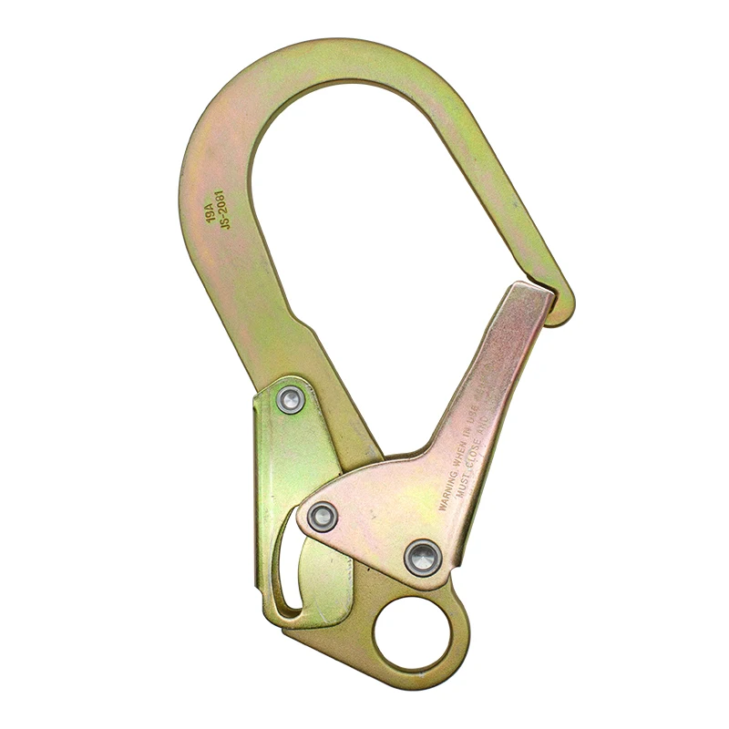 Factory Wholesale Double Action Locking Steel Safety Rope Scaffold Hook ...