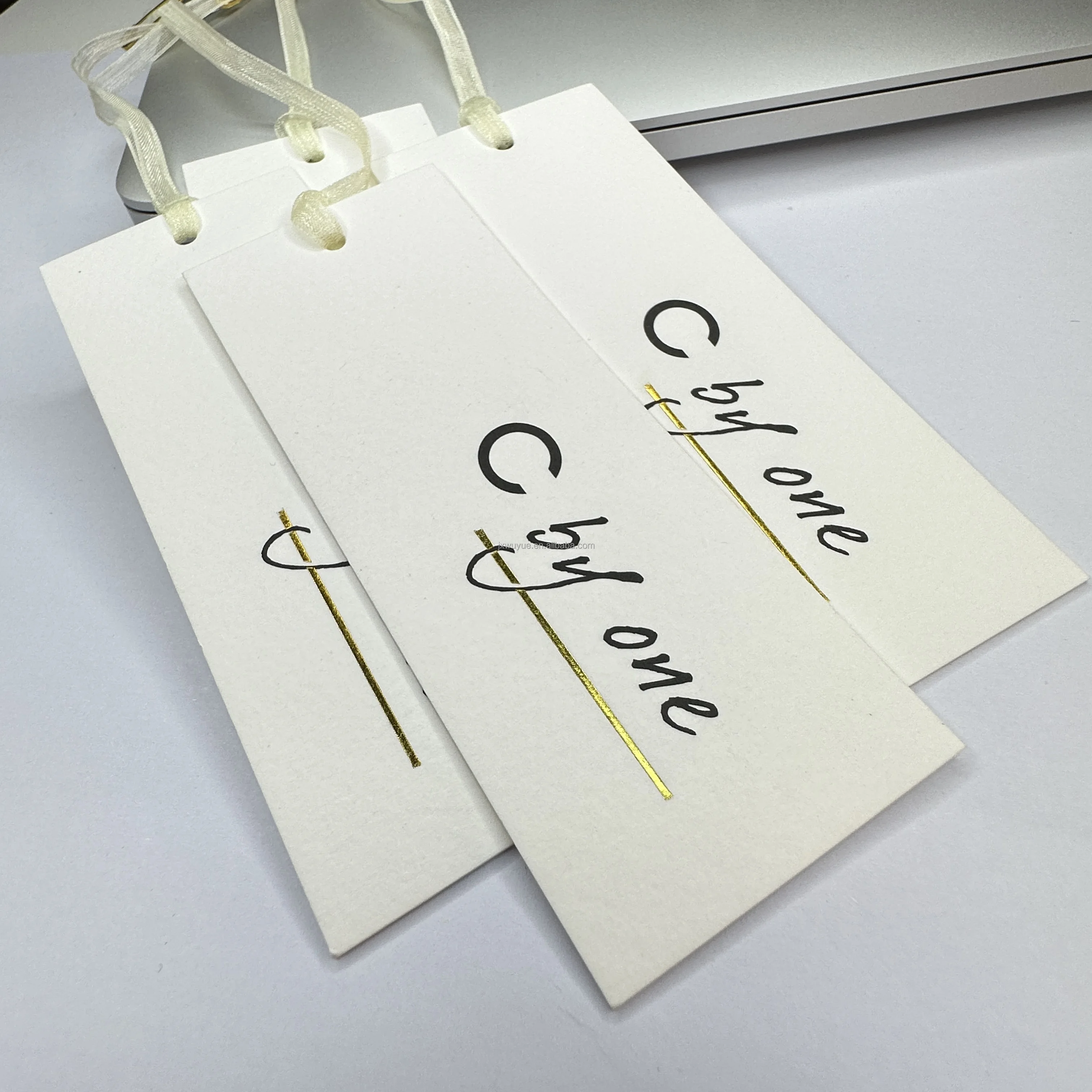 Custom Luxury Hanging Label With Free Slings Special Swing Paper ...