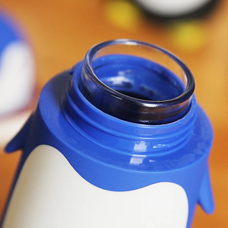 Creative Penguin Shape Glass Water Bottle - Cute, Eco-Friendly ...