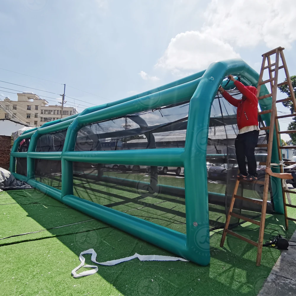 2024 Inflatable Batting Cage - Interactive Games & Training