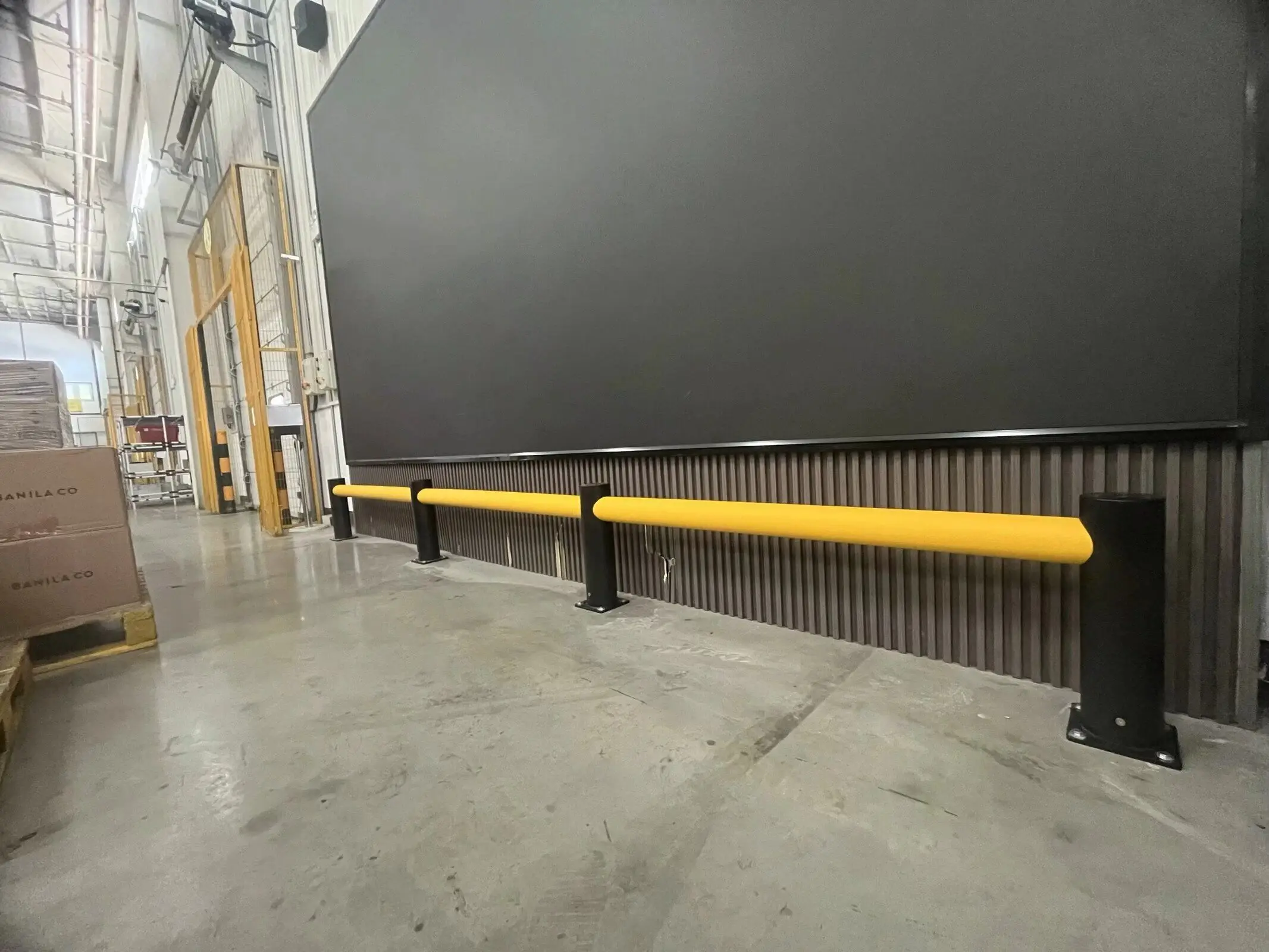 Polymer Barrier Rack Front And Side Single Rail Barrier - Buy Polymer ...