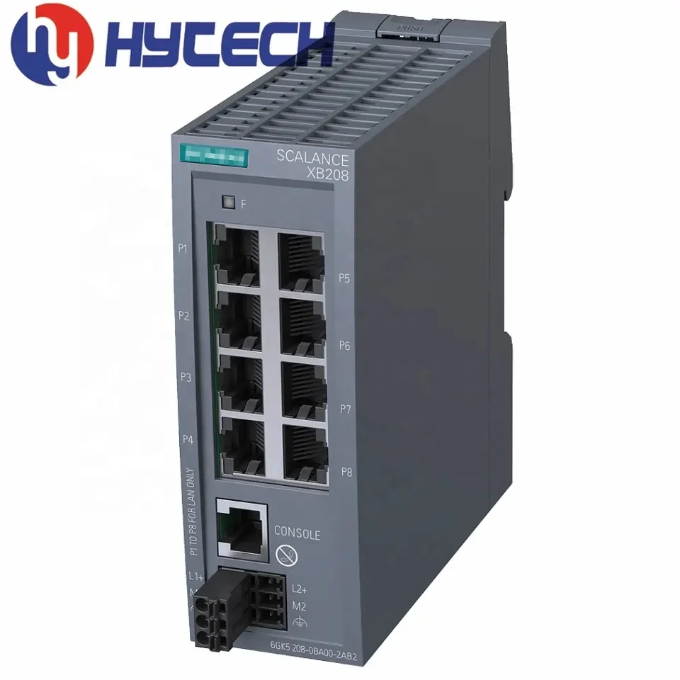 SIEMENS SCALANCE XB208 - Layer 2 Managed Switch 8x100mbit/s